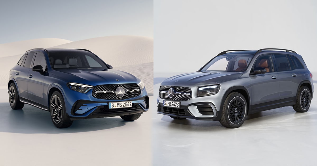 Mercedes-Benz GLB vs GLC | Modell-Vergleich