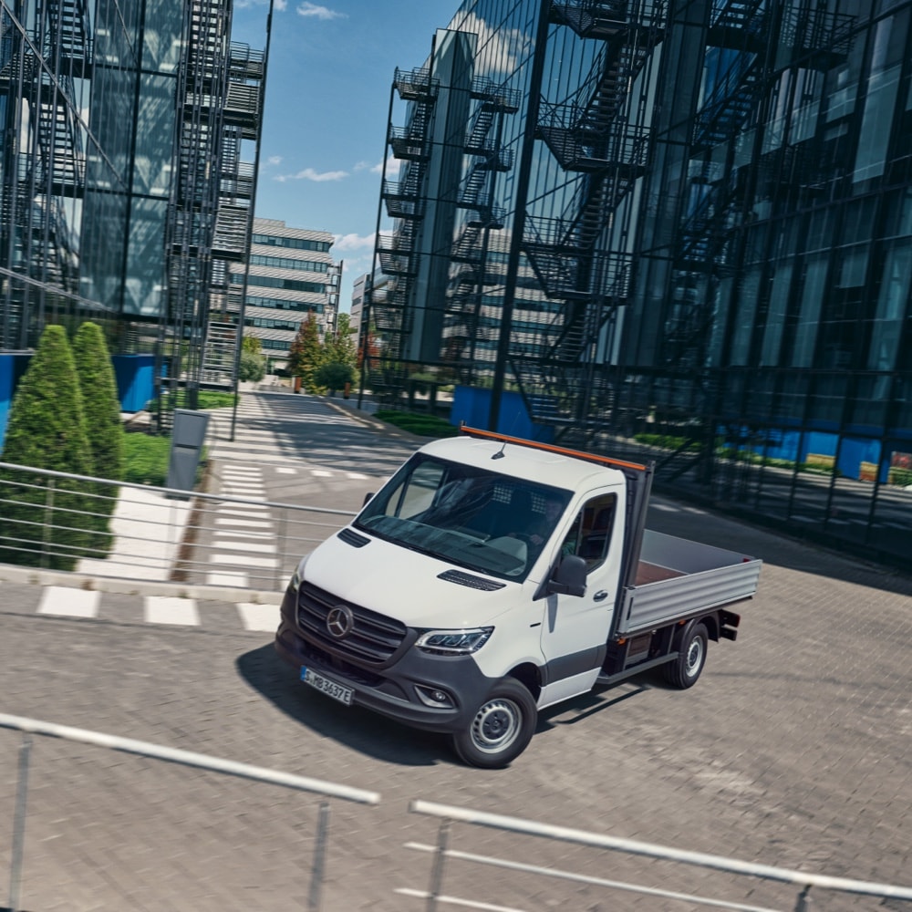 eSprinter Fahrgestell | 100% elektrisch | Mercedes-Benz